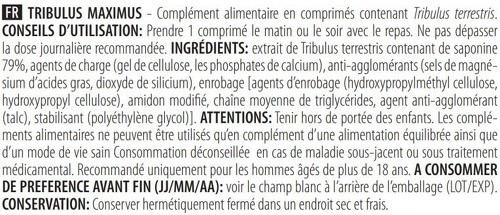Biotech Usa TRIBULUS MAXIMUS 1500 mg (90comp)| Tribulus| - Colizey